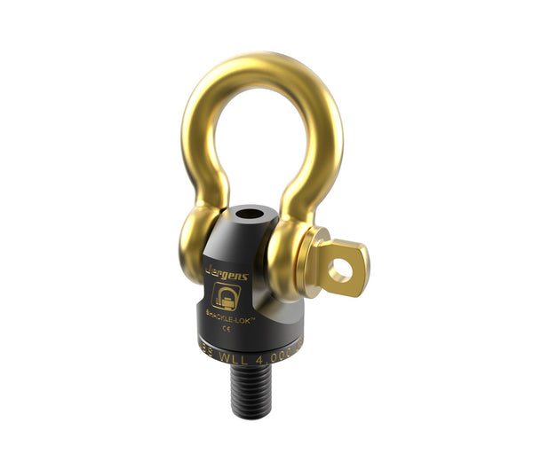 Jergens 24406 Hoist Ring, Cp, Shackle Style, 1/2-13 | Midwest Supply