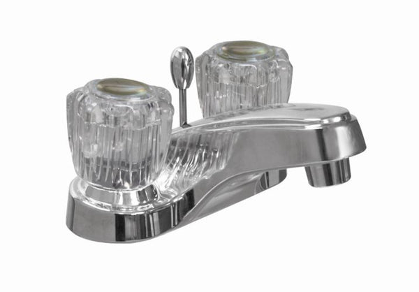 Everflow Bar-b13c Arlington Two Handle Lav Faucet Acrylic Handle With ...