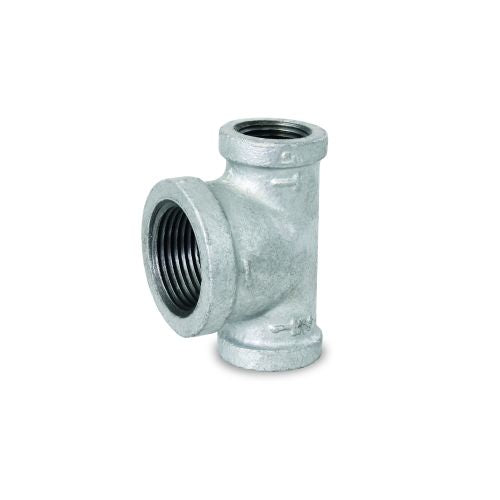 Everflow Gmbt1200 Everflow 1-1/2" X 1-1/2" X 2" Bull Head Tee Galv Mal ...