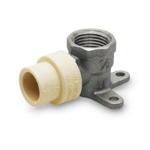 Everflow Ssdp0012-nl 1/2" Stainless Steel Cpvc Drop Ear Elbow Lead Free ...