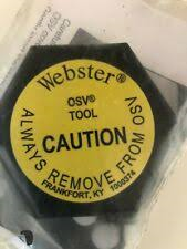 Webster 1000377 Priming Tool For Oil Safety Valves Osv | Midwest Supply