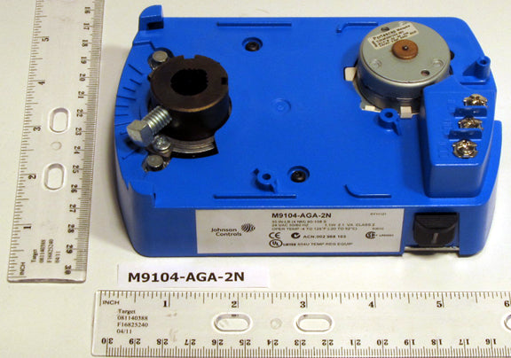 Johnson M9104-aga-2n 24v Electric Motor Actuator Floating 90 Sec. 90 ...