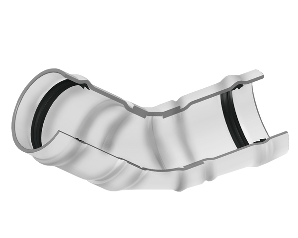 Spears 300-100685 18 Pvc 45 Elbow Gasket 100pip | Midwest Supply