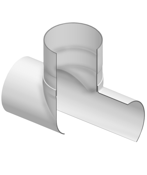 Spears 300-101901 10x4 Pvc Stub Saddle Socket 100pipxips | Midwest Supply