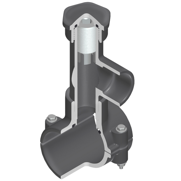 Spears Hts3s-419 4x1-1/2 Pvc Hot Tap Saddle Fkm Ss Cutter | Midwest Supply