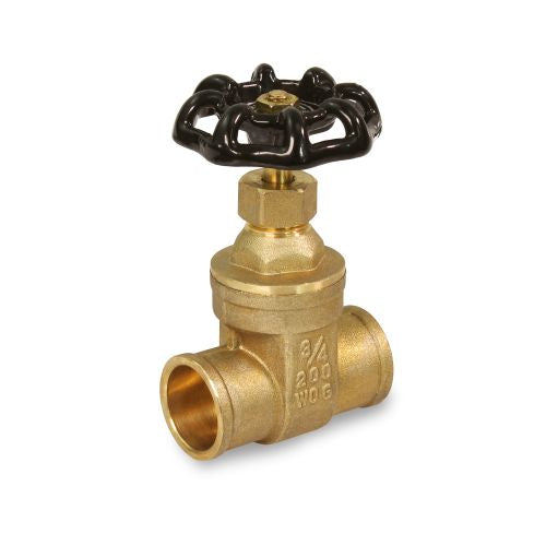Everflow 205c012-nl 1/2" Swt Brass Gate Valve Lead Fee | Midwest Supply