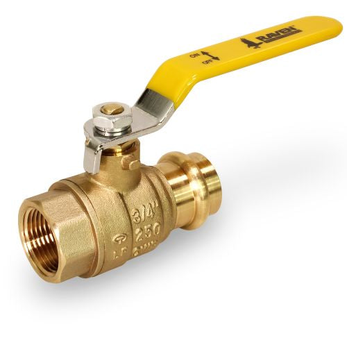 Everflow 320t001-nl 1" Press X Fip Brass Ball Valve Lead Free | Midwest ...