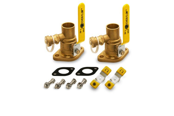 Everflow 510c002 Everflow 510c002 2" Swt F/p Flange Ball Valve With ...