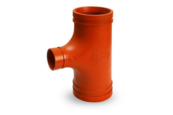 Everflow 10518 6" X 4" Grooved Reducing Tee | Midwest Supply