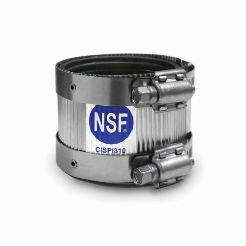 Everflow 14400n Everflow 4" No Hub Coupling Nsf Approved | Midwest Supply